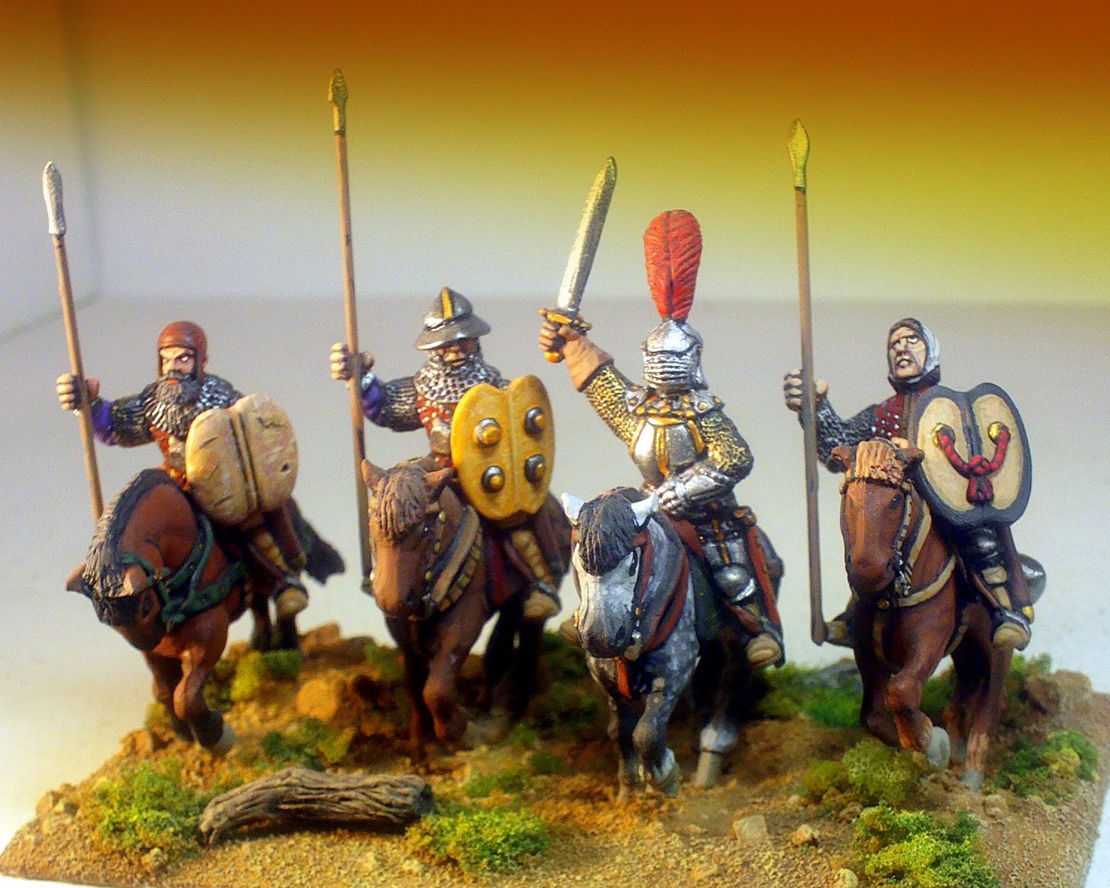 28MM FELDGRAU: Jinetes españoles/ Spanish genitors