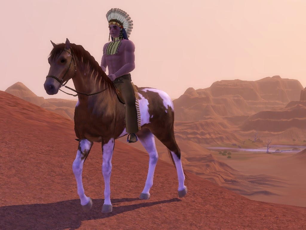 My Sims 3 Blog: Native American Set by Sil Sharkie