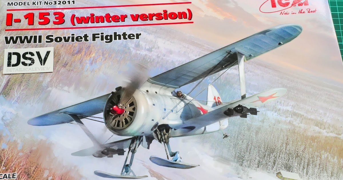 ICM 1/32 I-153 Winter Version (32011) - DetailScaleView