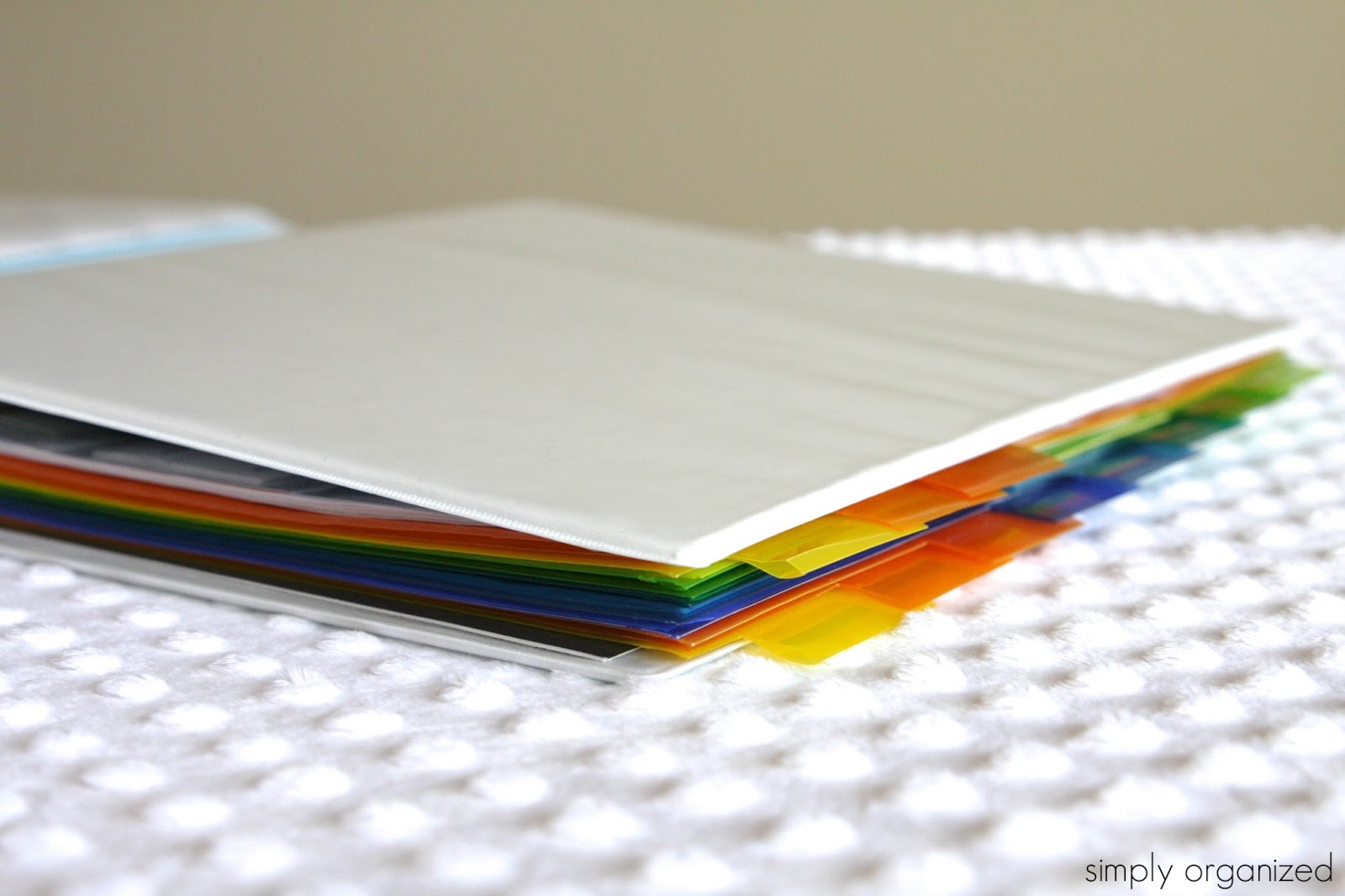 Organized Travel: Flexible & Zippered file pockets - Simply Organized