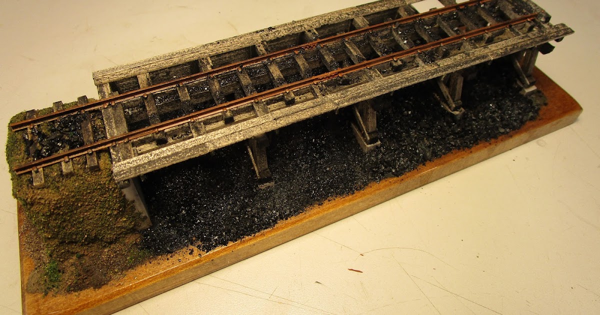 D & H "Colonie Main" layout: Structure - N&W Coal Trestle