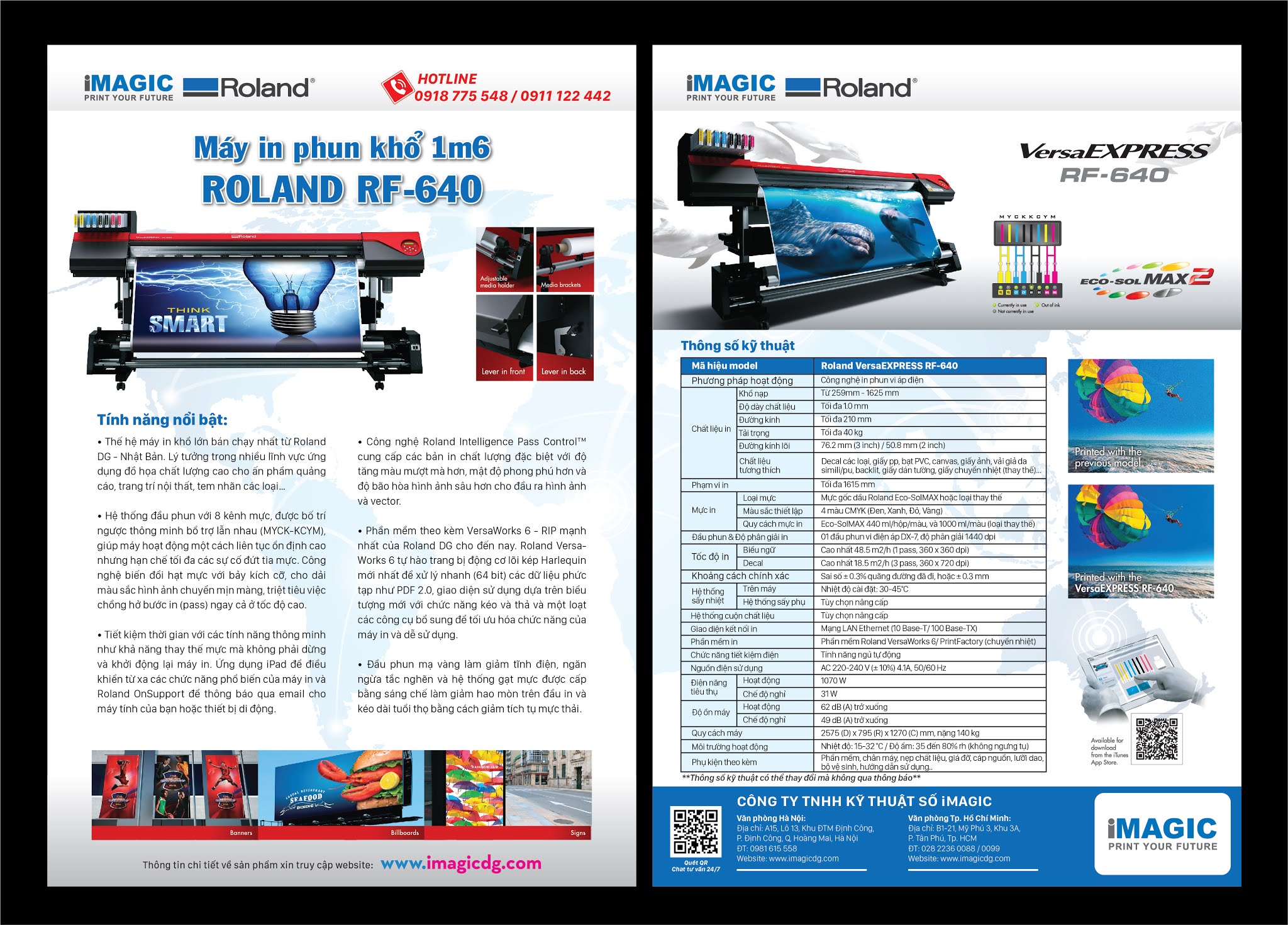 Hệ thống máy in khổ lớn - máy in và cắt Roland DG nhãn hiệu Nhật Bản ...