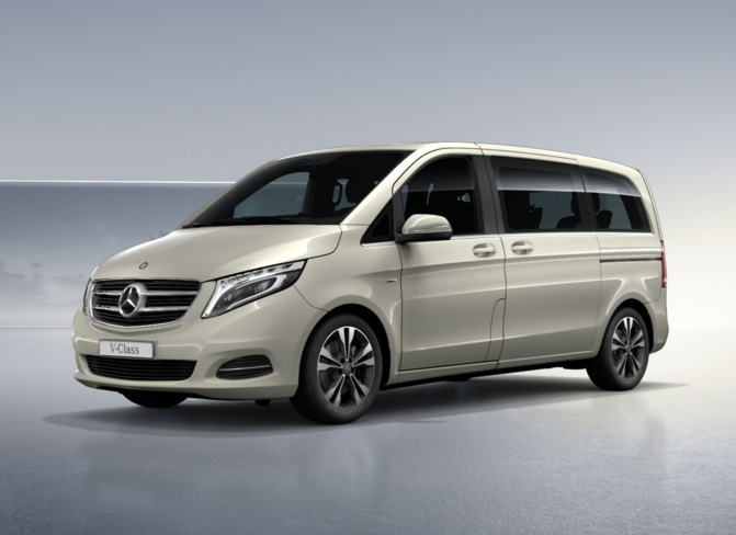 Mercedes Classe V (2016 à 2019) - Couleurs et code peinture