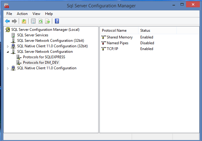 Cloudy River's Workshop: Configuring SQL Server 2012 remote connection