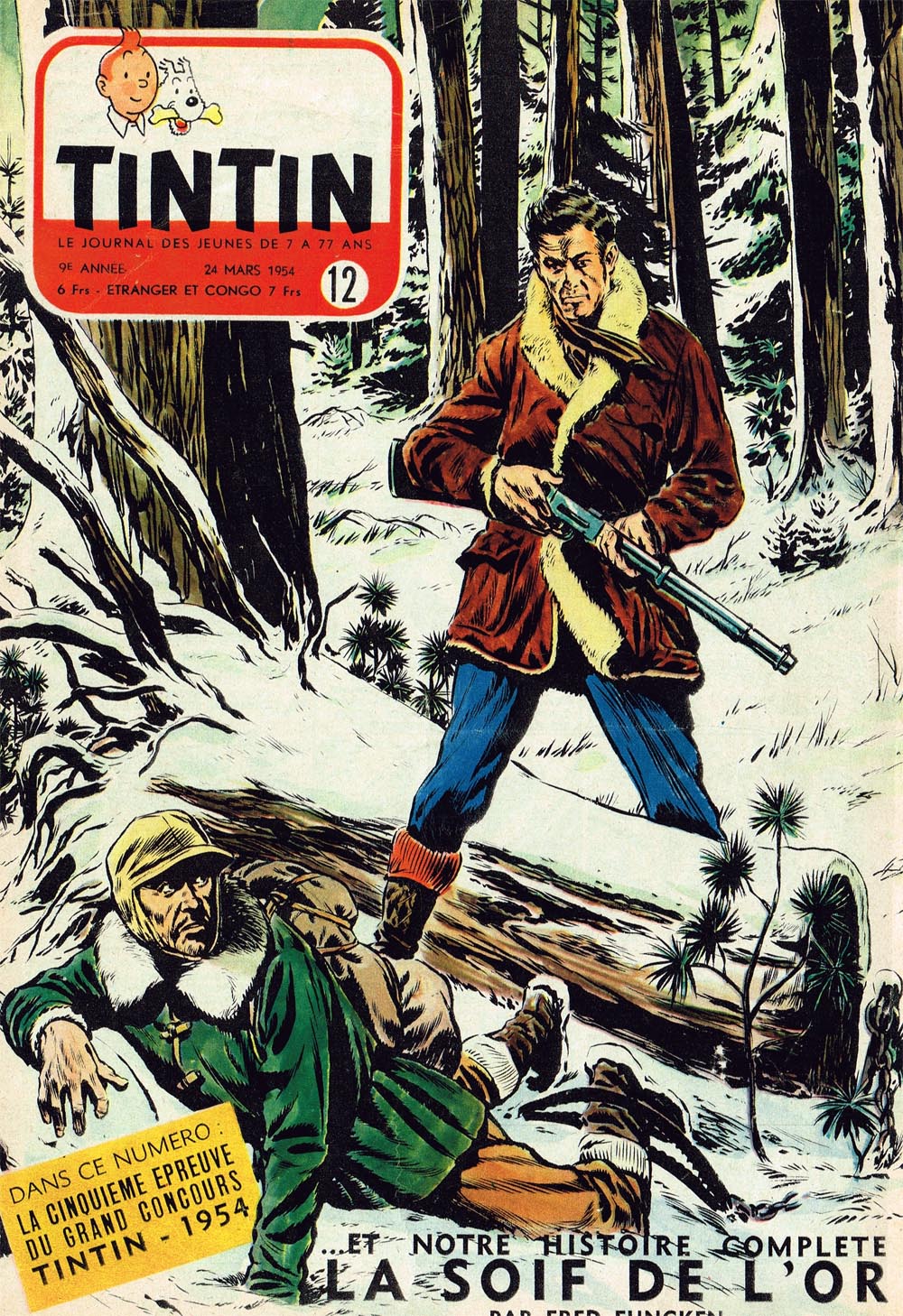 Seulement BD: Recueil de récits courts dans Tintin (édition belge) 07 ...