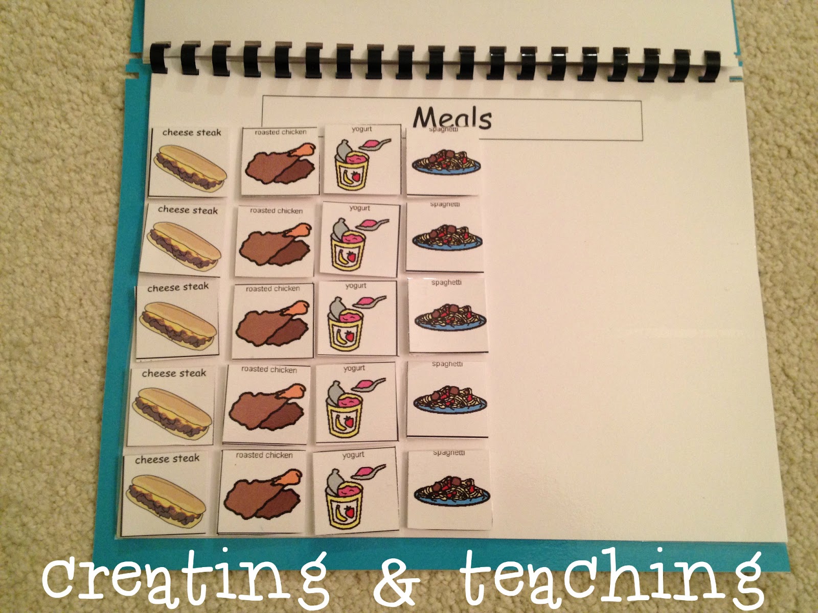 What's for Lunch? | creating & teaching