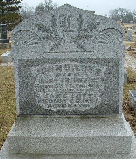 Ford County in the Civil War: Jonathan B. Lott