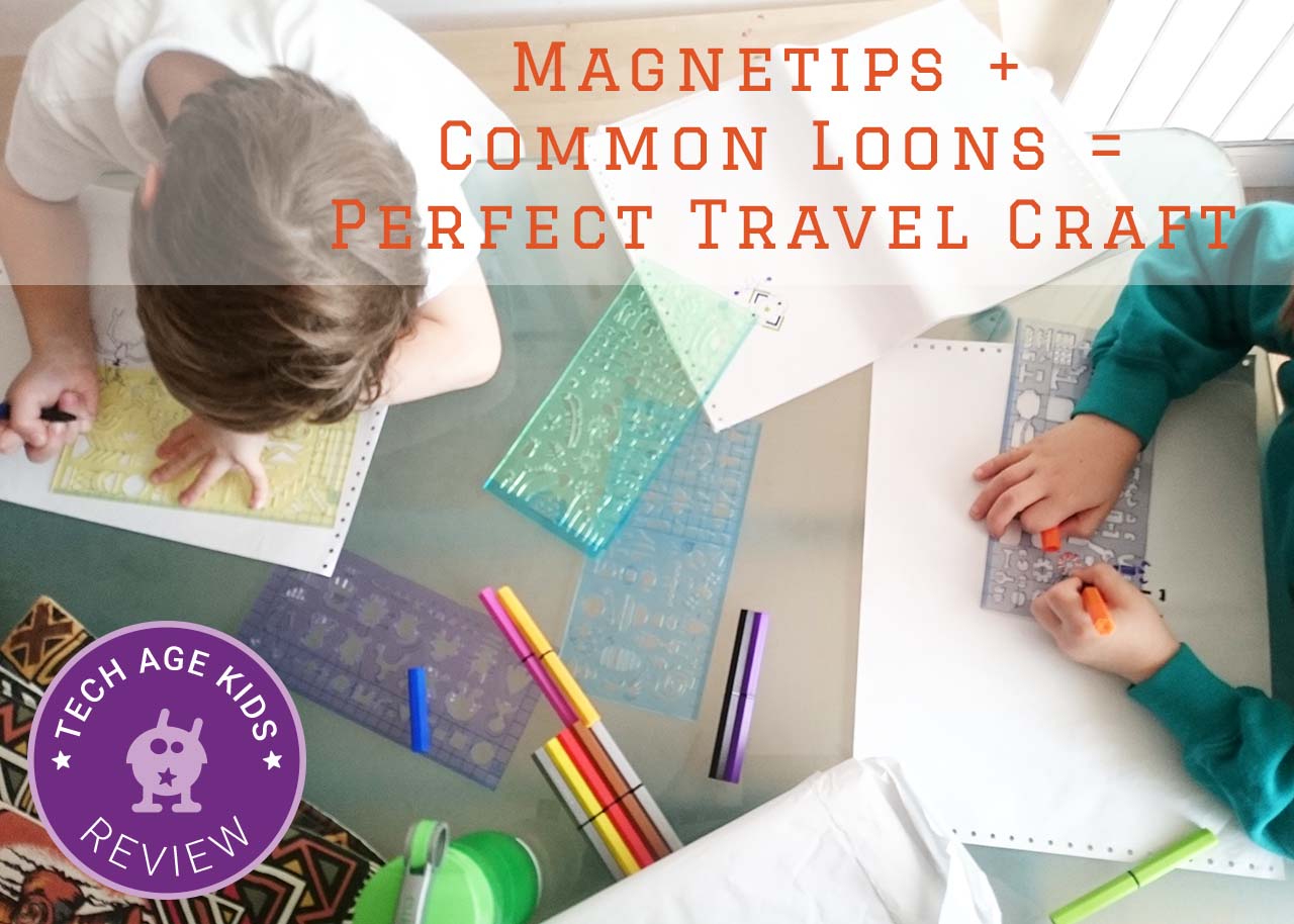 Magnetips and Common Loon Stencils: Perfect Travel Craft Set | Tech Age ...