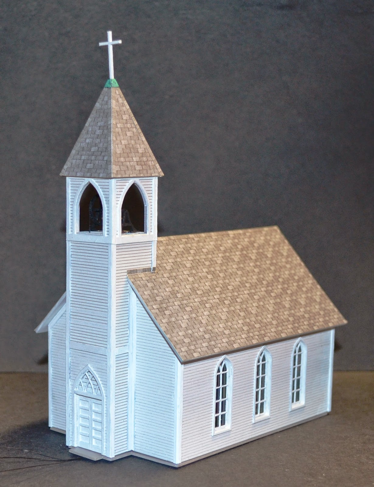 Nirvana Valley Model Railroad: Blairline Church, Laser cut kit with 3d ...