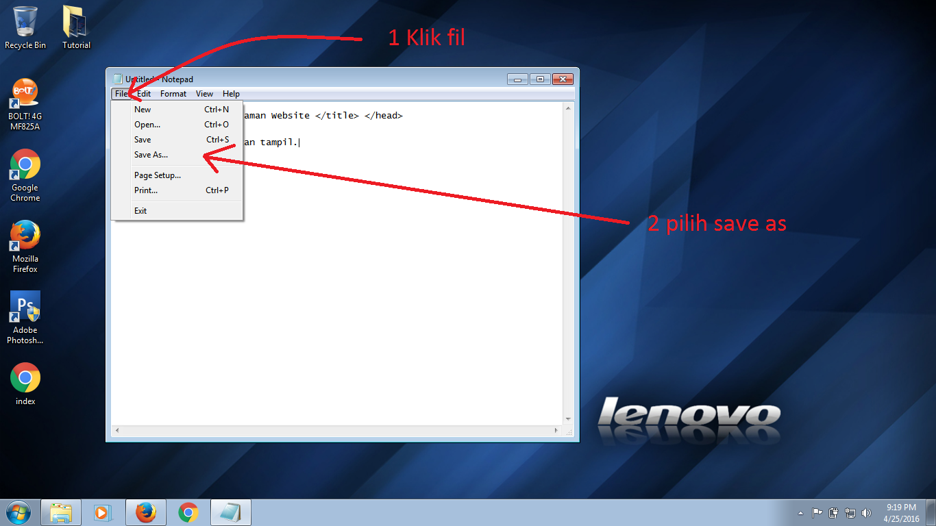 Tutorial 1337: Pengenalan HTML