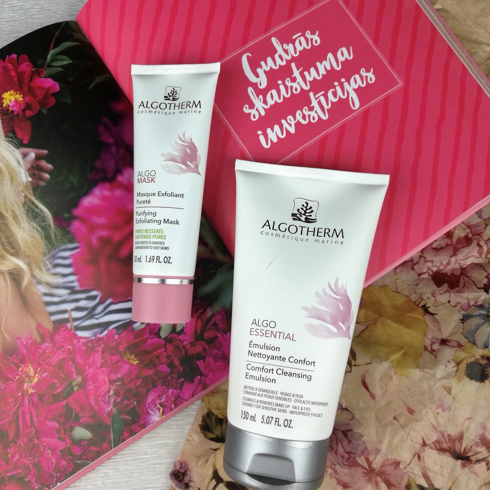 Algotherm Algo mask & Algo Essential Cleansing emulsion atsauksme ...