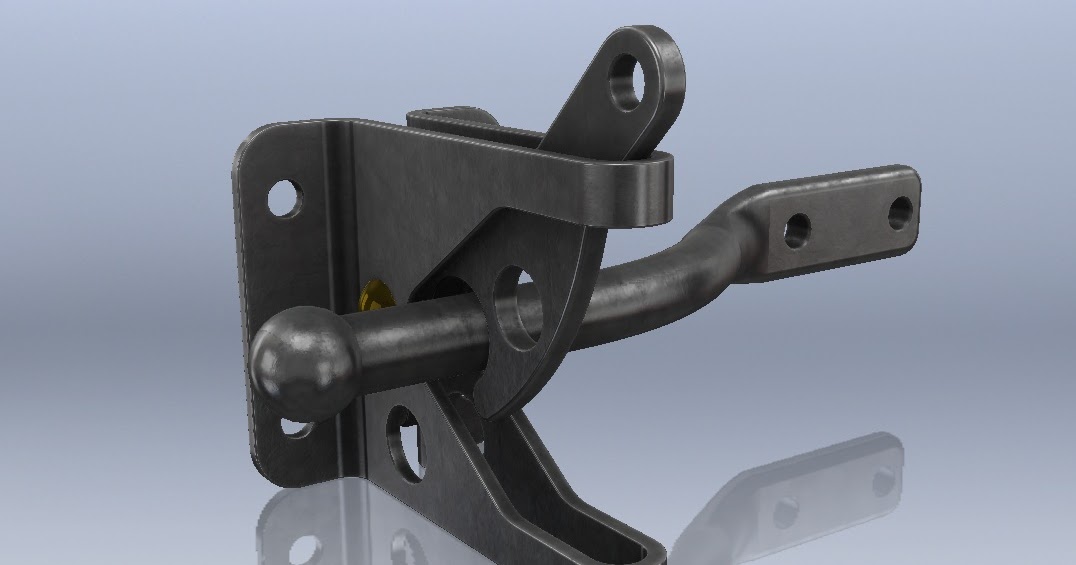 Gate Latch || Download free 3D models #100257