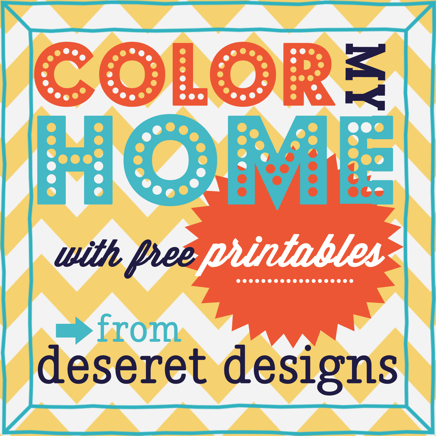 Color My Home with FREE Printables {Color My Home Summer Blog Series ...