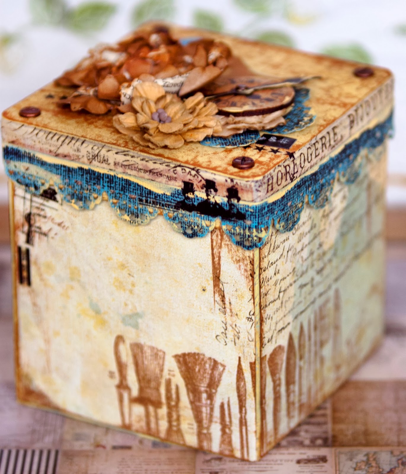 scrappylicious : ATC storage box