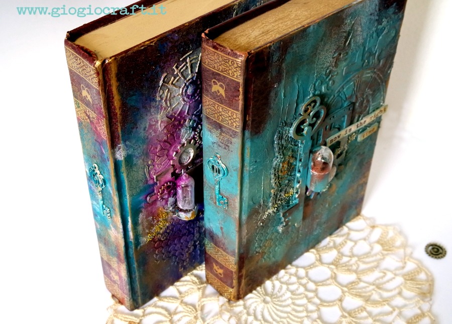 GiogioCraft: Tutorial: Altered Book Covers: Classic or Funky?