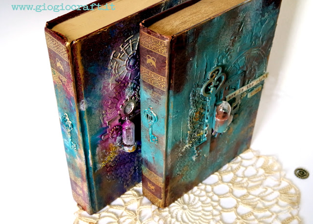 GiogioCraft: Tutorial: Altered Book Covers: Classic or Funky?