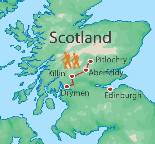 MTB Innerwick Stravaiger: Rob Roy Way - Day 4 of 4 'Ardeonaig to Pitlochry'