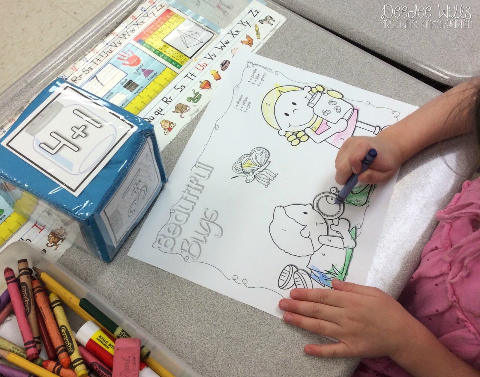 Kindergarten Math Center Ideas & a FREE File!