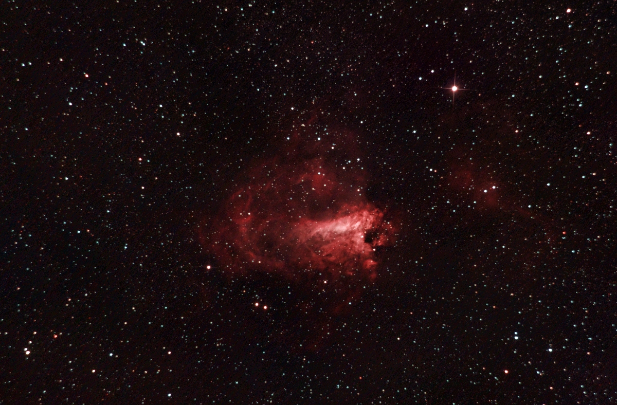 ALPHA CENTAURI ASTROFOTOGRAFIA: OMEGA NEBULA - M17