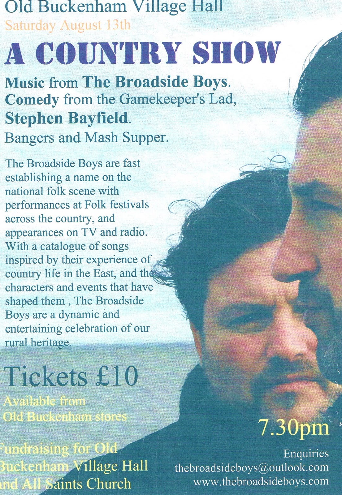 Old Buckenham blog: Old Buckenham performance nearly here