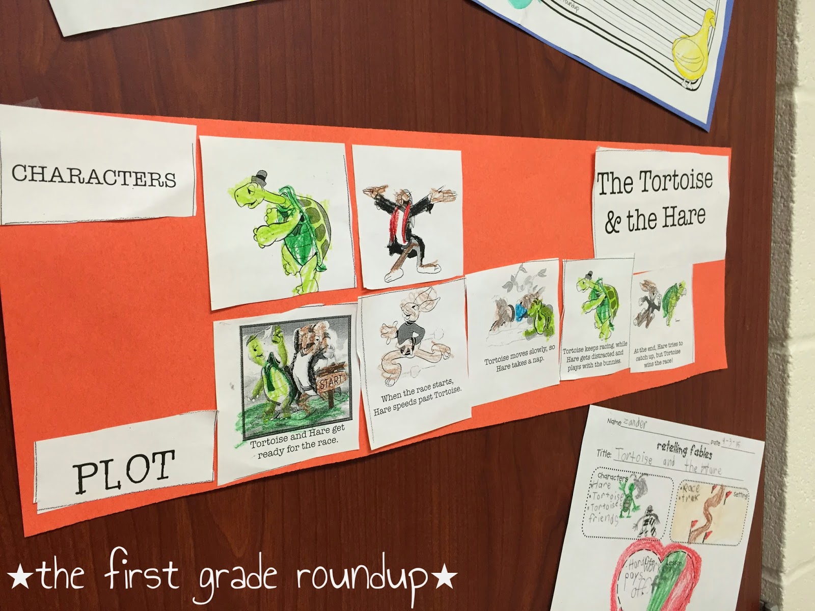 The tortoise and the Hare activities for 1st grade - The First Grade ...