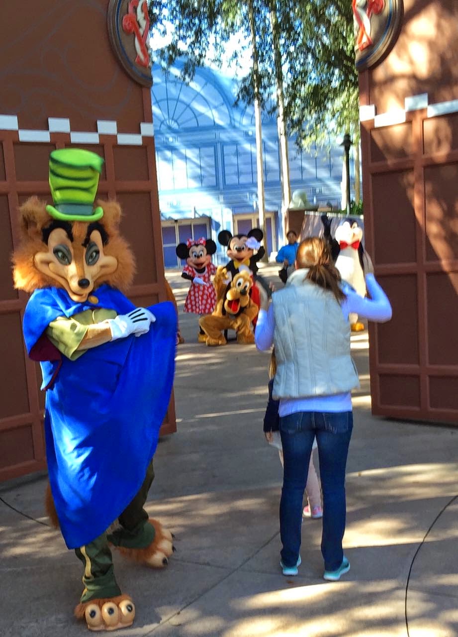 Disney Musings: Why Disney? Disney Character Surprise!