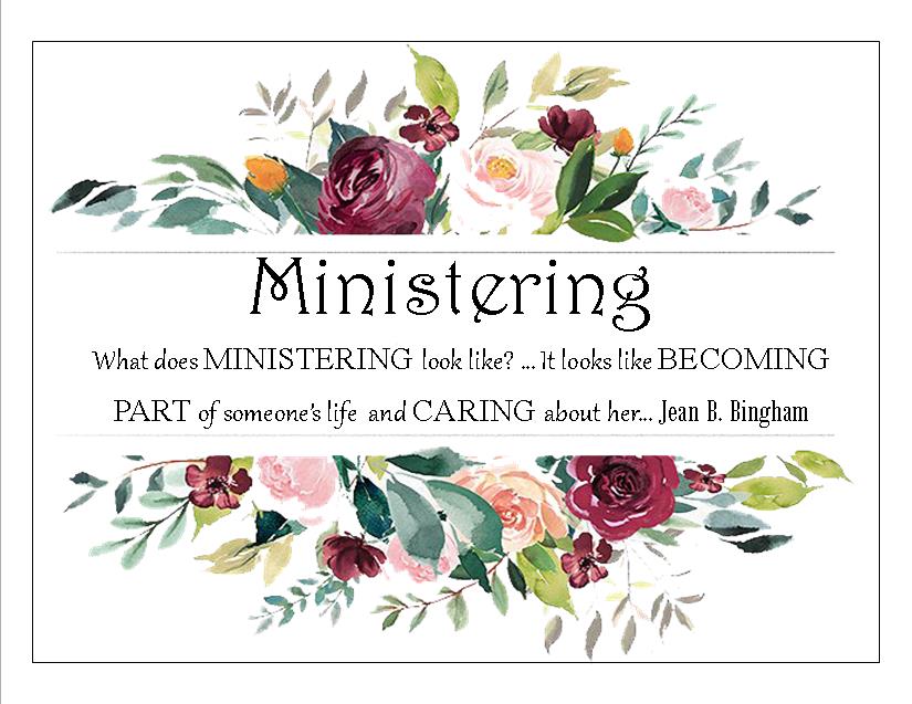 Ministering Assignment Card
