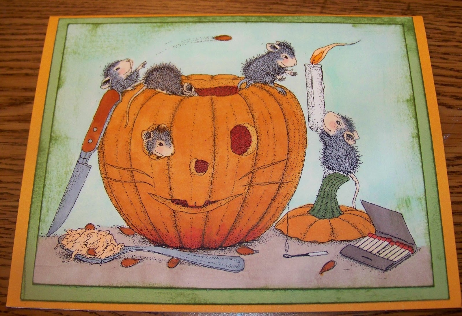 SusieQue Loves Stampin: House of Mouse - Happy Halloween