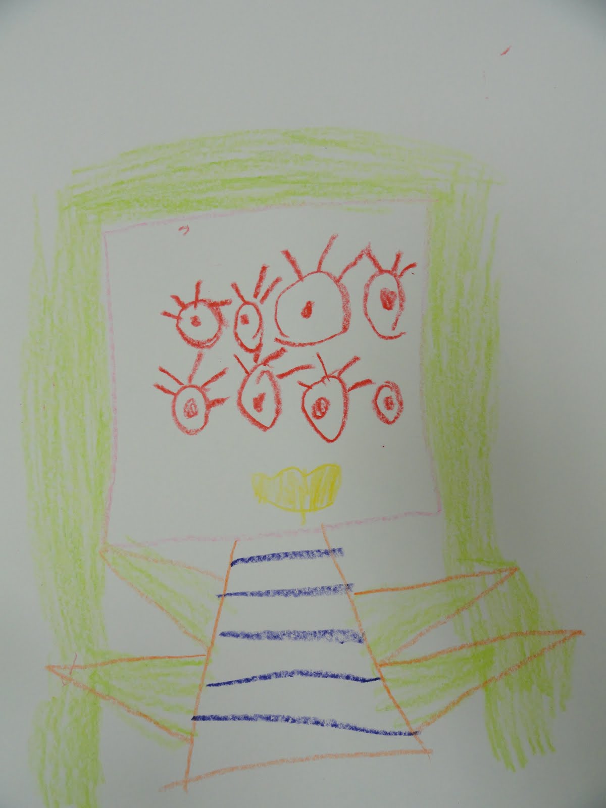 Art of Apex High School: Connected Classroom Monster Project