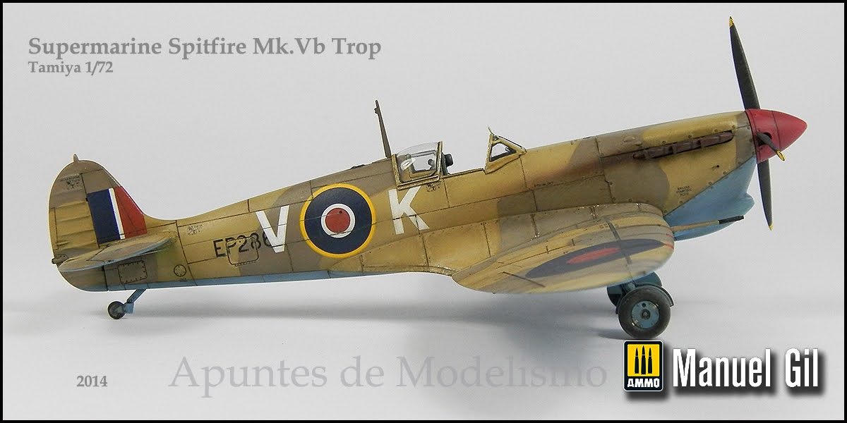Apuntes de Modelismo: Supermarine Spitfire Mk.Vb Trop