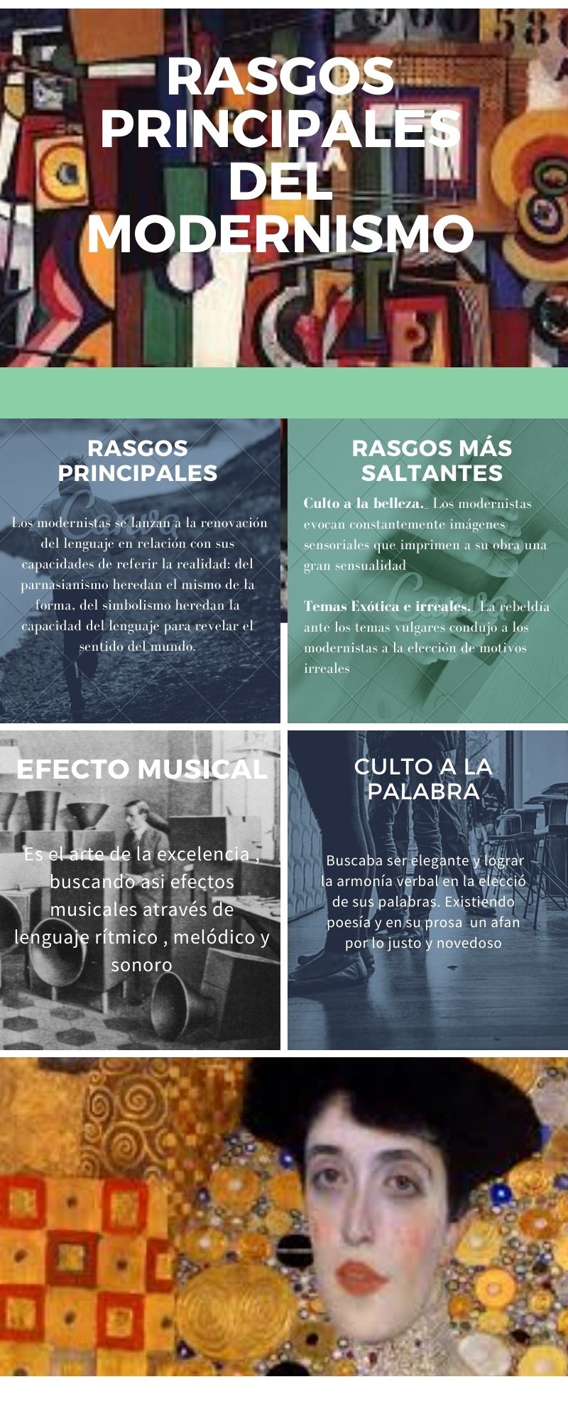 INFOGRAFIAS DEL MODERNISMO