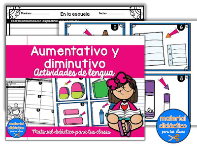 Aumentativos y diminutivos - Material Didactico para tus clases