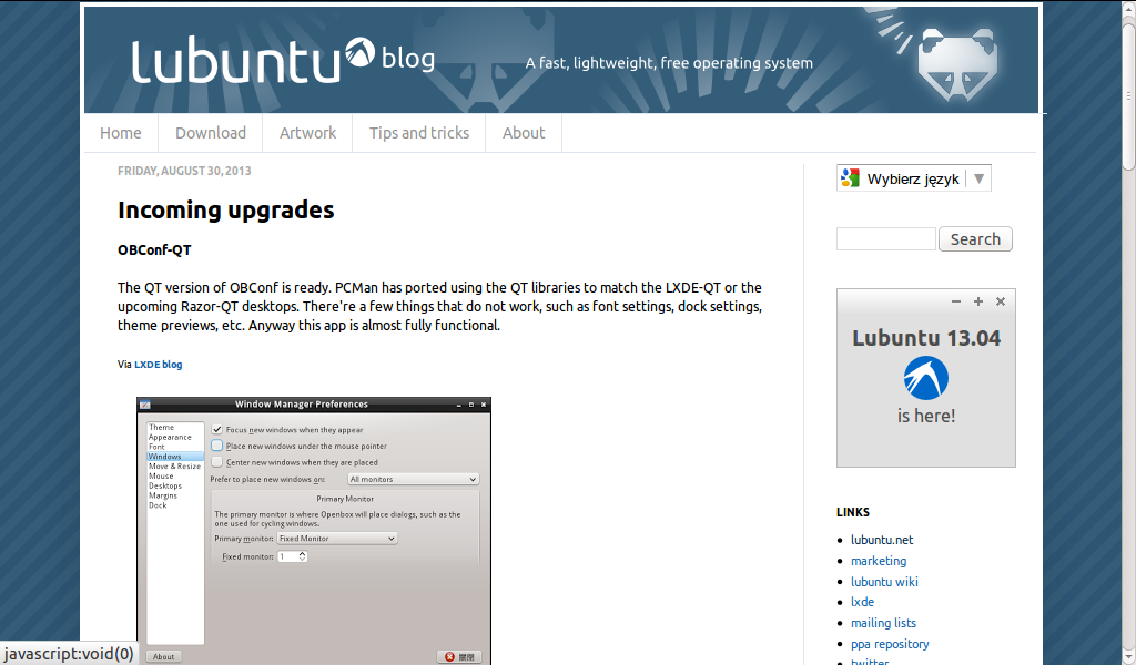 Tandem Windows-Ubuntu: Tygodnik Ubuntu (332) Tandem Windows-Ubuntu: Tygodnik Ubuntu (332)