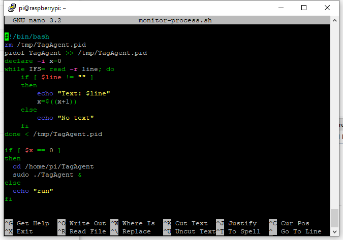 Raspberry Pi ไทย Check Program Running Crontab Shell Script