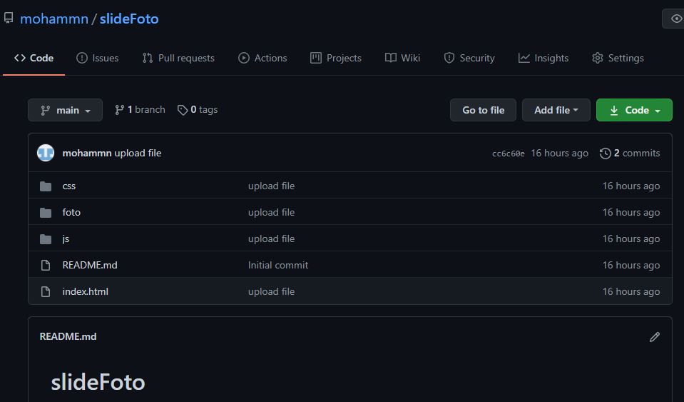 Membuat aplikasi slide foto dengan javascript dan jquery. - Belajar Web