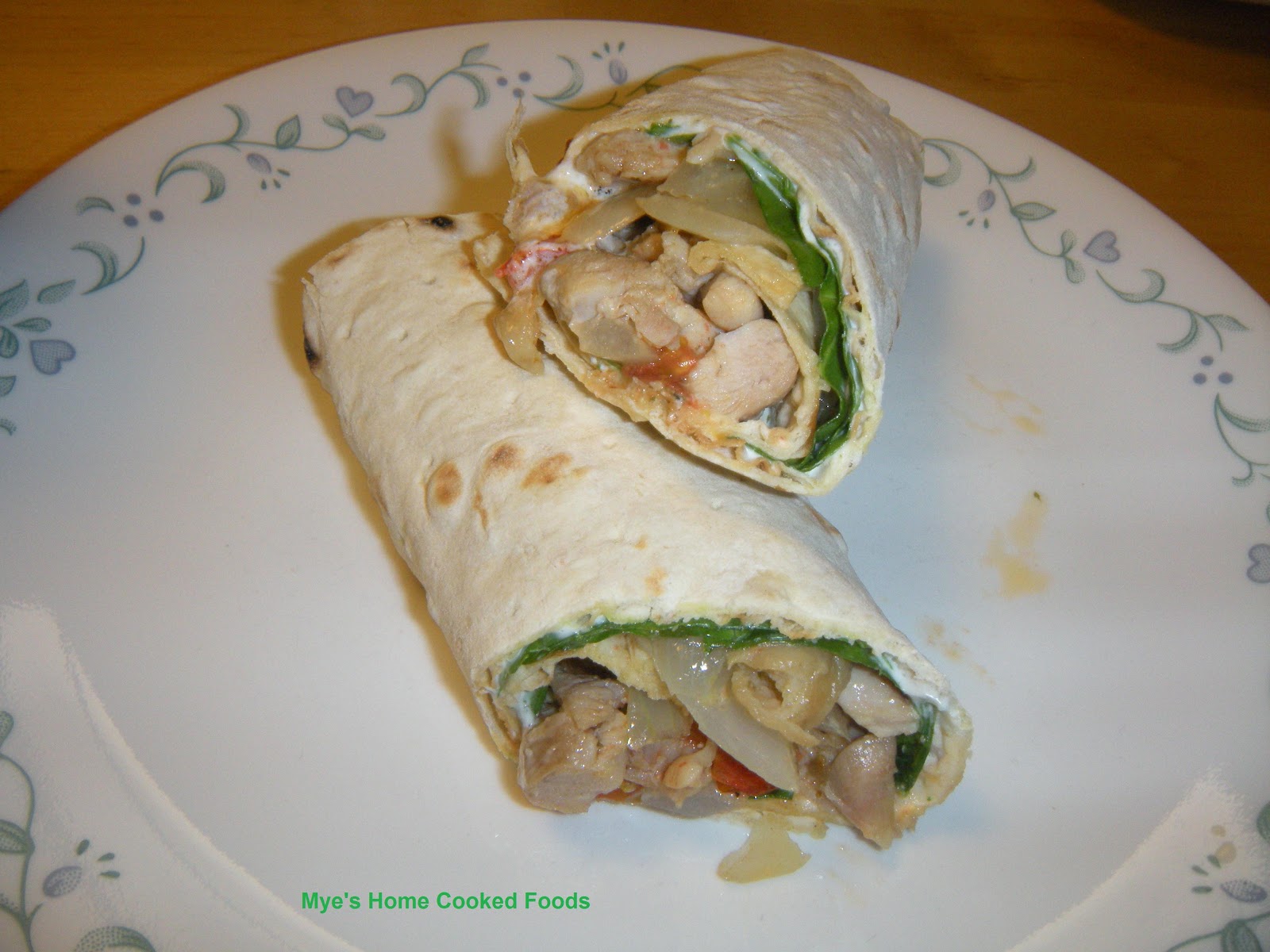Lavash sandwich wrap | Mye's Home Cooked Foods
