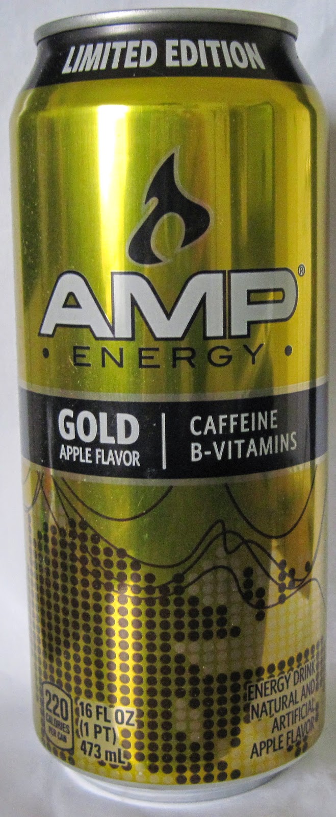 Caffeine King: AMP Gold Energy Drink Review