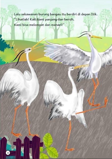 MENGULAS DAN MEMBACA BUKU CERITA ANAK SD/MI (RAHASIA KAKI ITIK ...