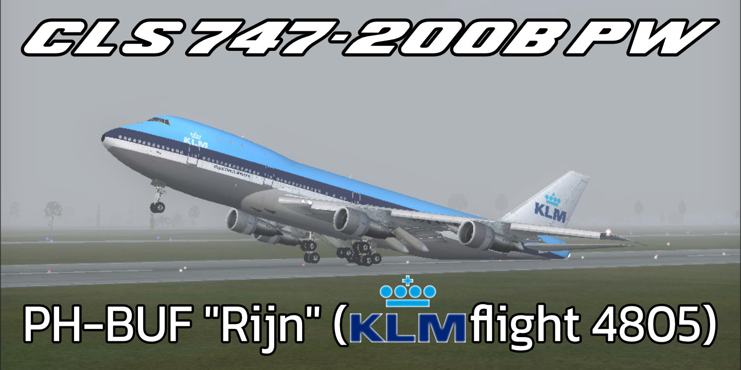 Retrobird Paradise - FSX Repaints: FSX CLS 747-200 repaint: KLM 747 ...