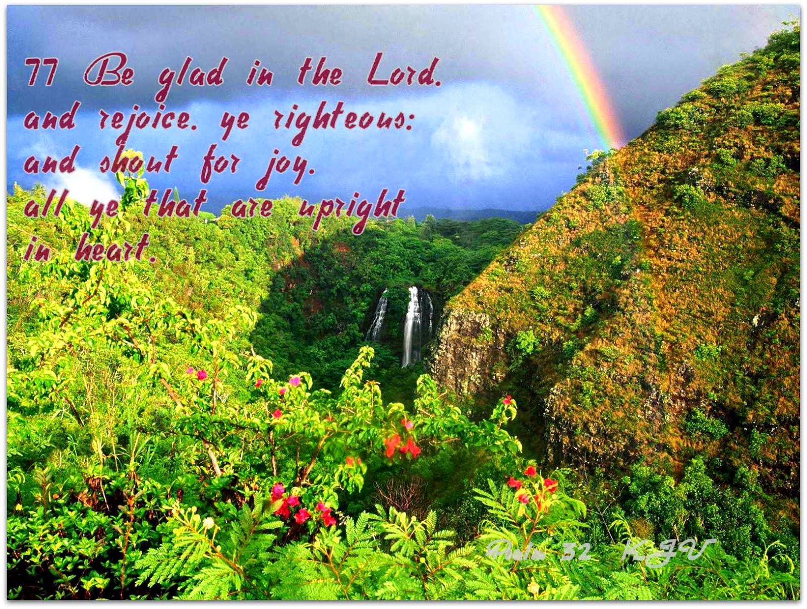 Red Pill Diaries: Psalm 32 (KJV)