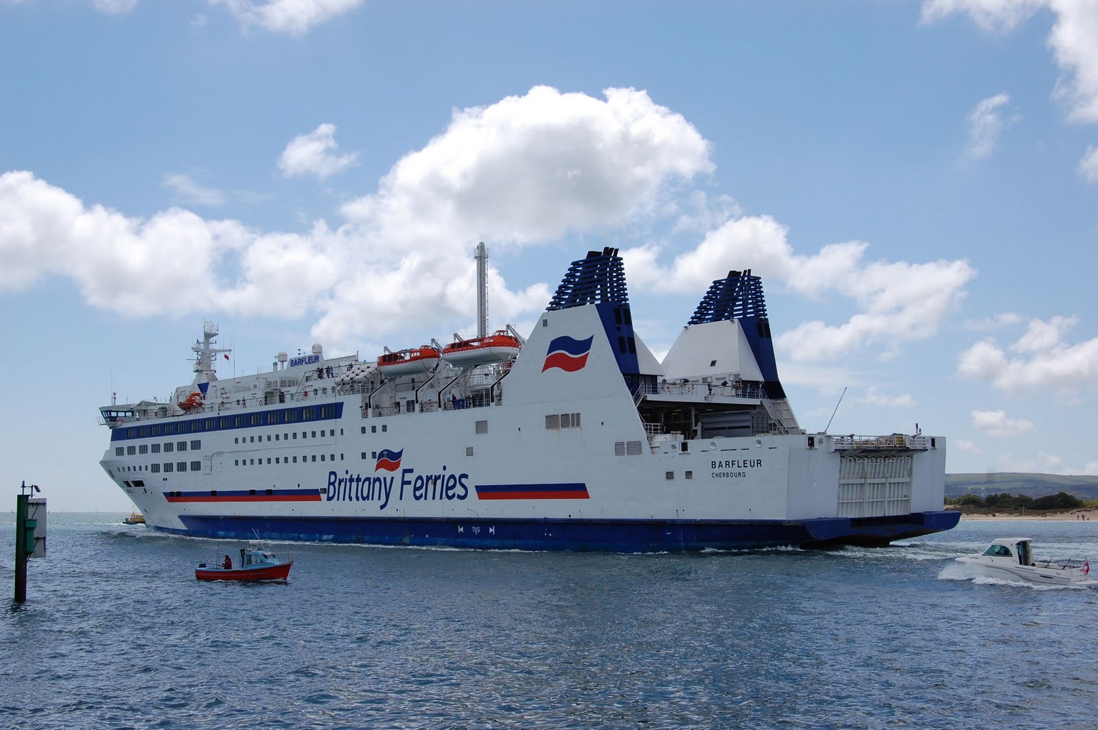 BRITTANY FERRIES: BARFLEUR OUT OF POOLE