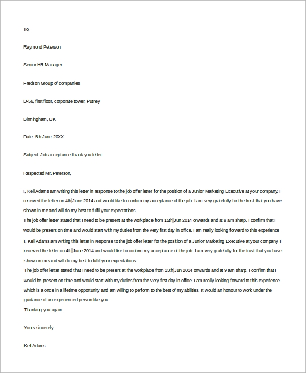 20 Images Luxury Job Offer Letter Template Word 20-images-luxury-job-offer-letter-template-word