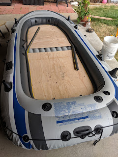 Intex Excursion 5 Modifications: The Intex Excursion 5 floor modification