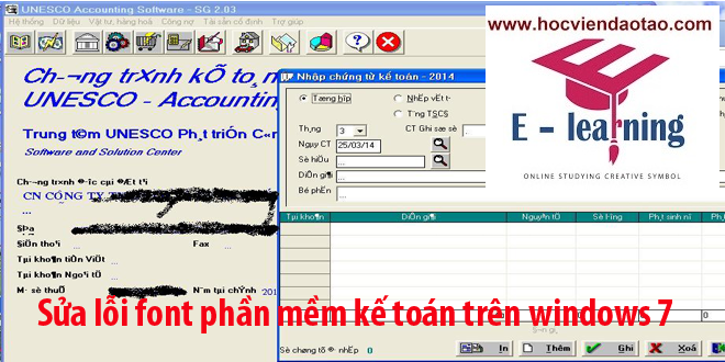 Unicode cho các phần mềm viết bằng Visual Foxpro | HỌC VIỆN ĐÀO TẠO ...