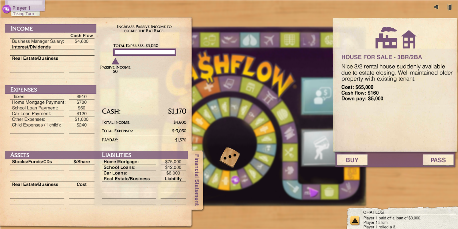 Learn Financial Literacy with CASHFLOW Game - REIT-TIREMENT - REITs ...