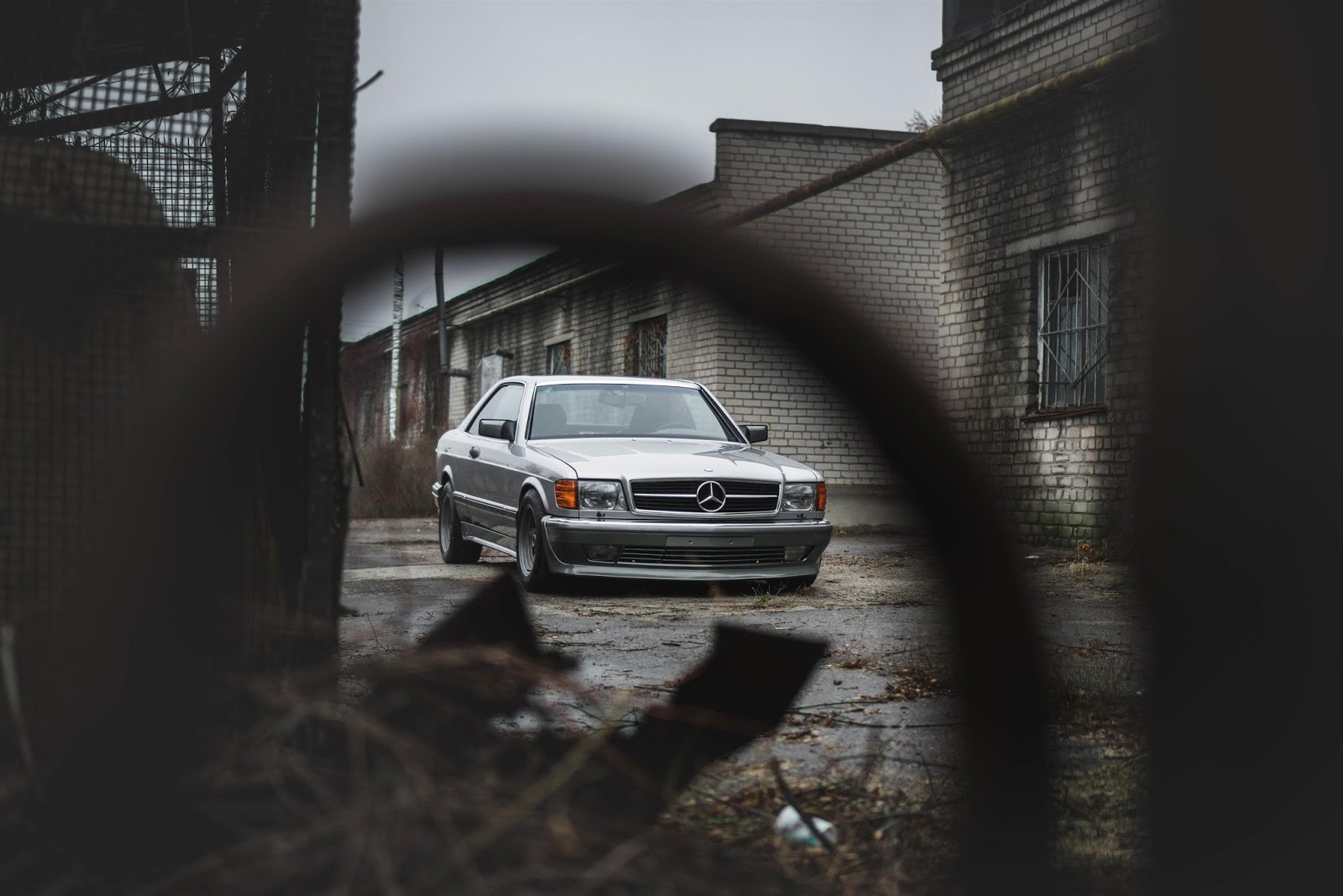 Mercedes-Benz W126 SEC on "16 AMG Penta Wheels | BENZTUNING