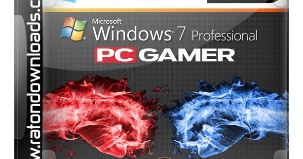 Windows 7 PRO PC GAMER - Raton