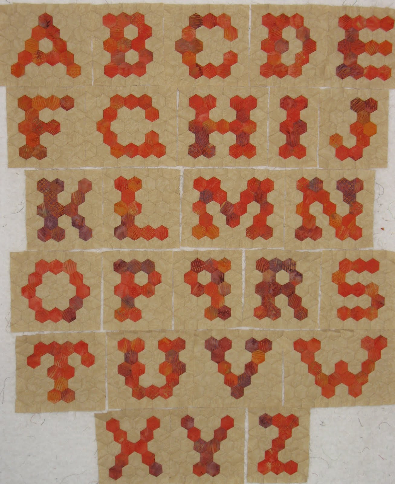 The Inklingo Sampler: Hexagon Alphabet