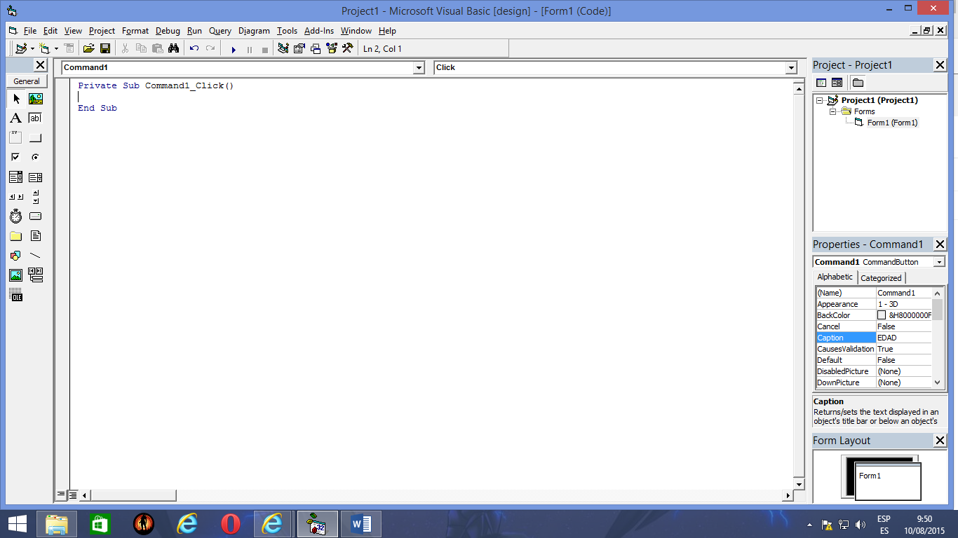 Como hacer un Programa en Visual Basic que permite ver la edad de una ...