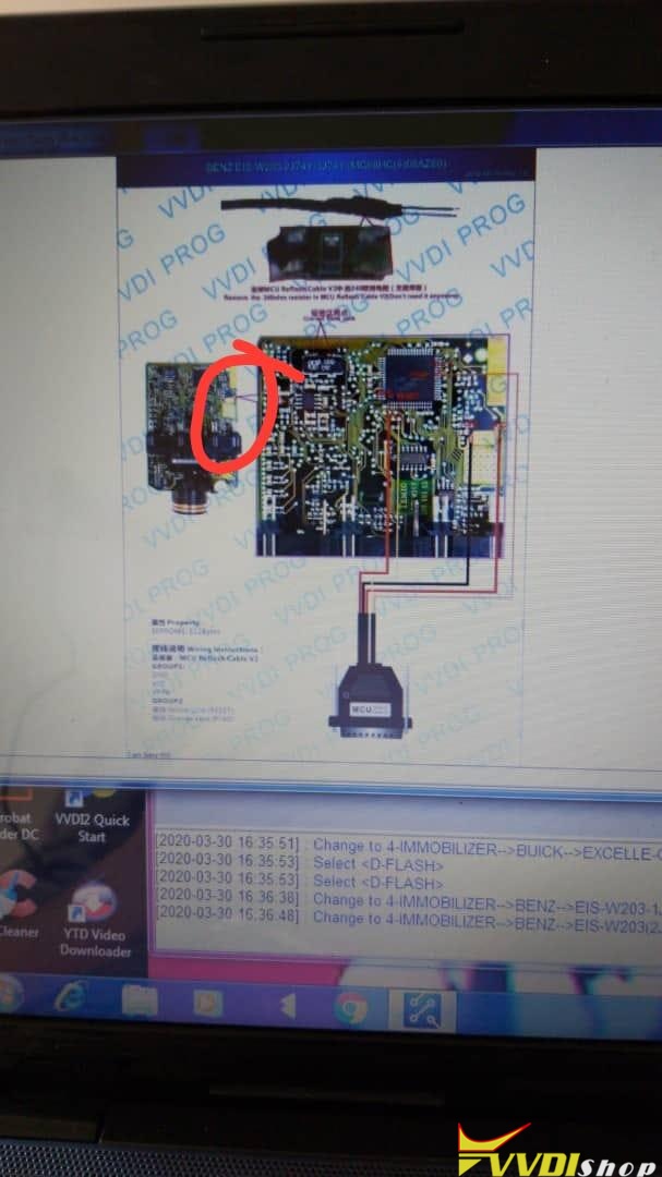 Mercedes W203 EIS Wiring Diagrams to VVDI Prog-OBD365.com